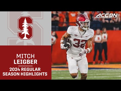 Mitch Leigber 2024 Regular Season Highlights | Stanford DB