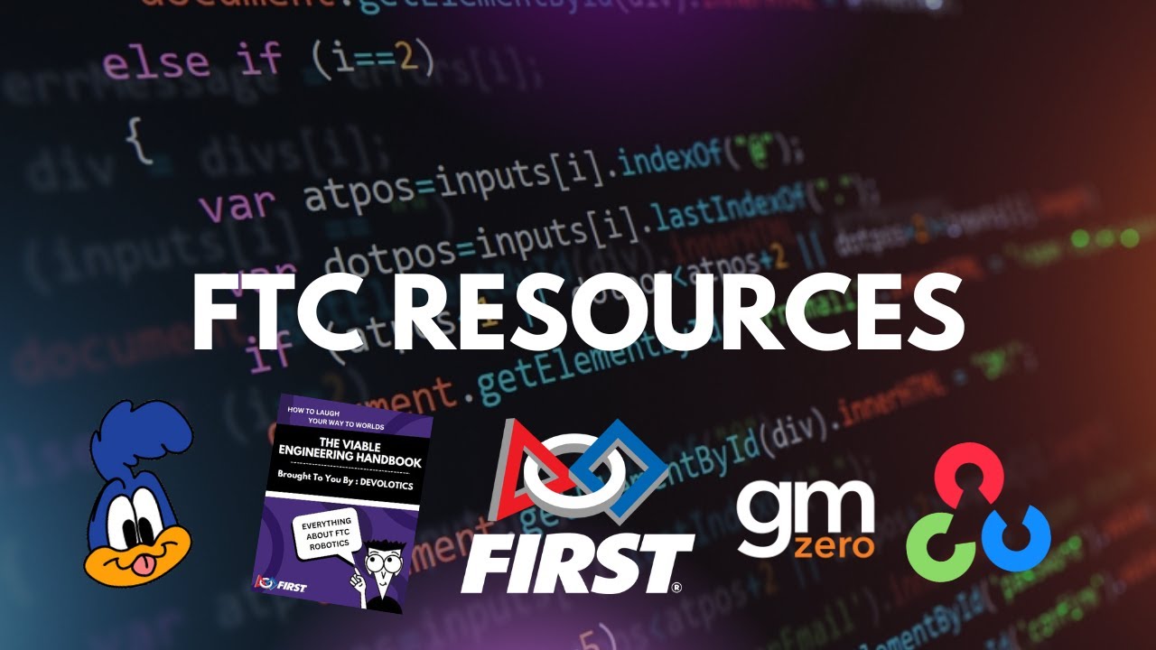 FIRST Tech Challenge Resources