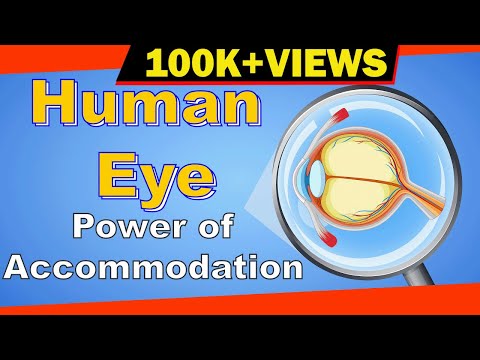 Power of accommodation of the Human Eye | Letstute