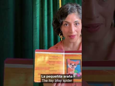Spanish Pronunciation Guide Itsy-Bitsy Spider (LA PEQUEÑITA ARAÑA)| Coco Learns Spanish #bilingual