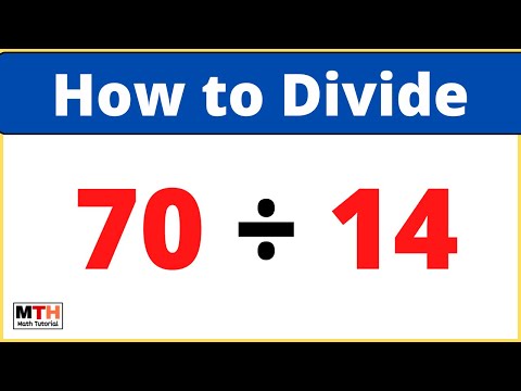70 divided by 14 (70÷14) | Value of 70/14 | Long Division