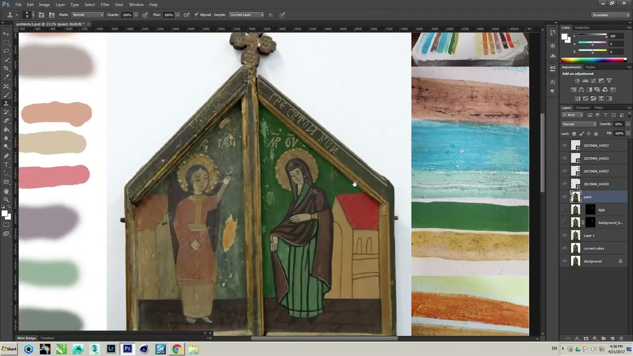 Digital restoration of Imperial Gates from Salisca