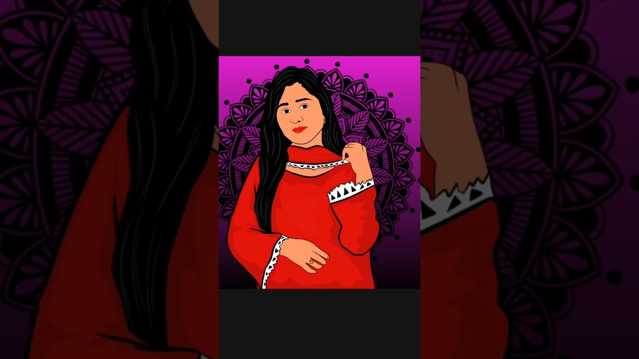 😀Vector Art #illustration #illustrator #shorts #vectorart