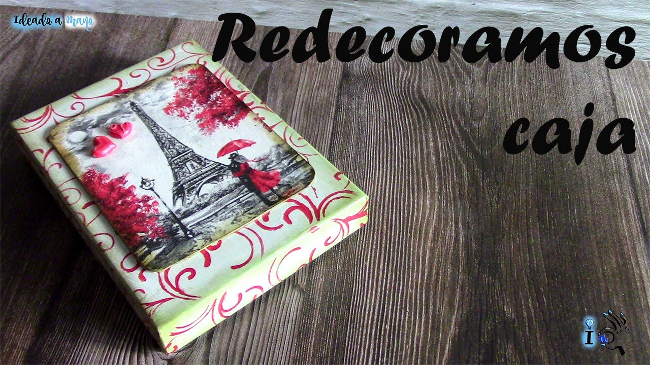 WE DECORATE A CARDBOARD BOX FOR VALENTINE'S DAY GIFTS