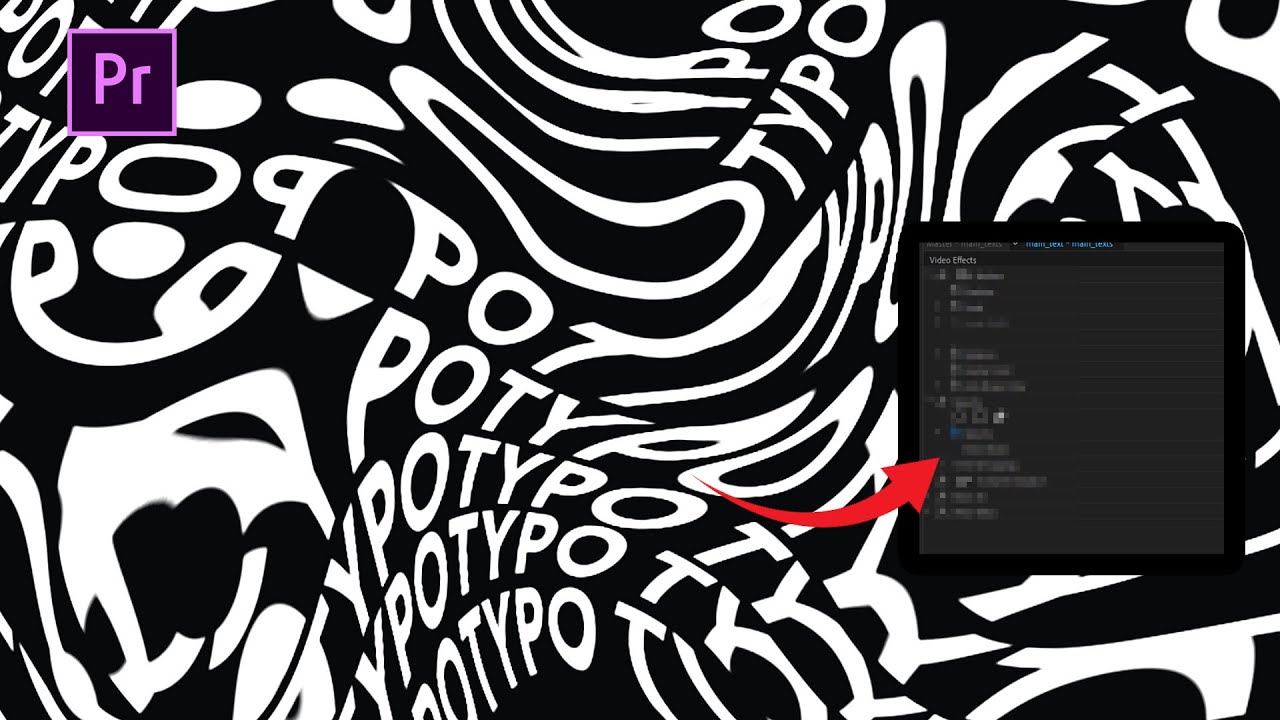 Create Kinetic TYPOGRAPHY Poster - Premiere Pro TUTORIAL