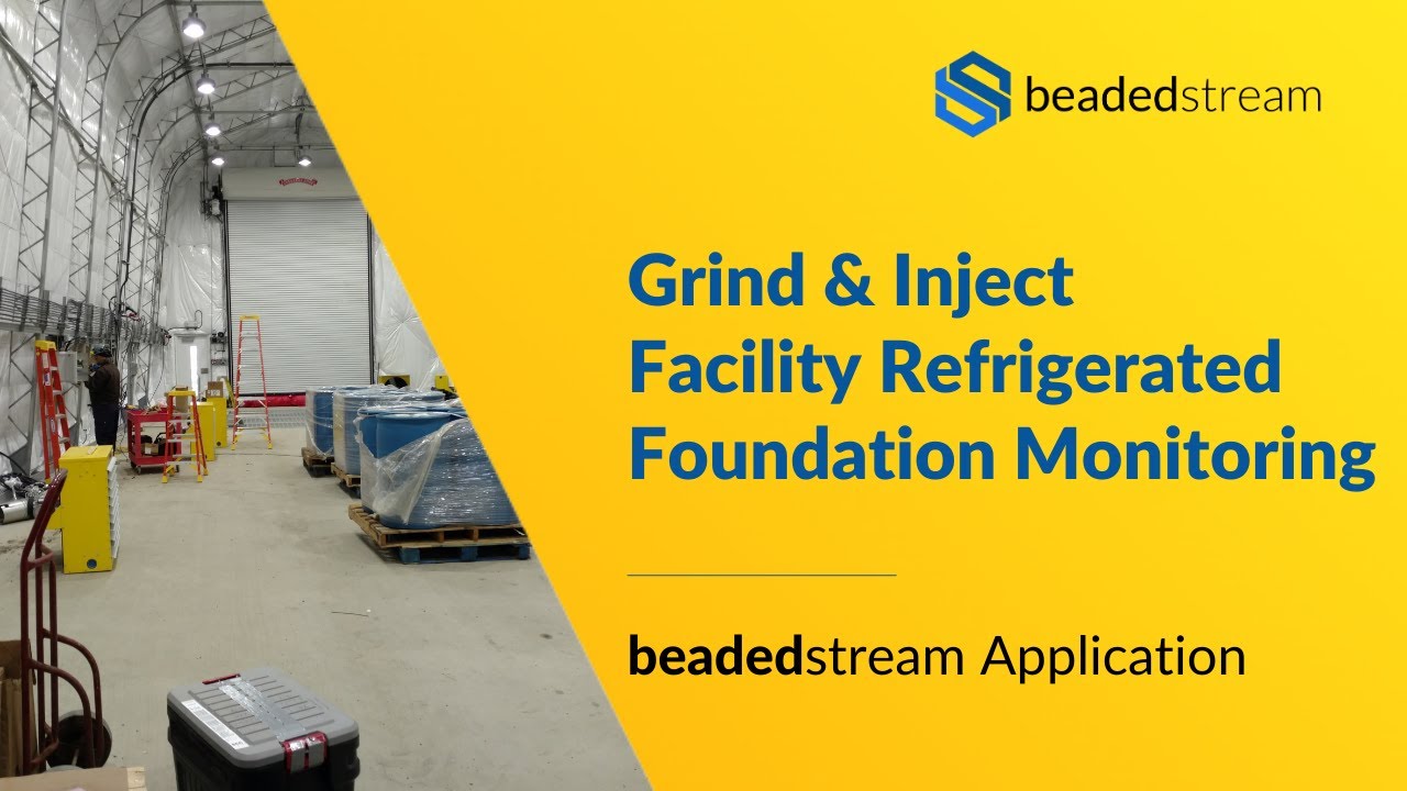 Grind and Inject Facility Refrigerated Foundation Monitoring