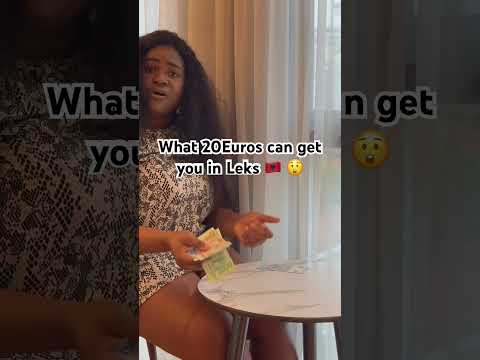 What 20 Euros can get you in Albania π¦π± #travel #viral #reels #youtubeshorts