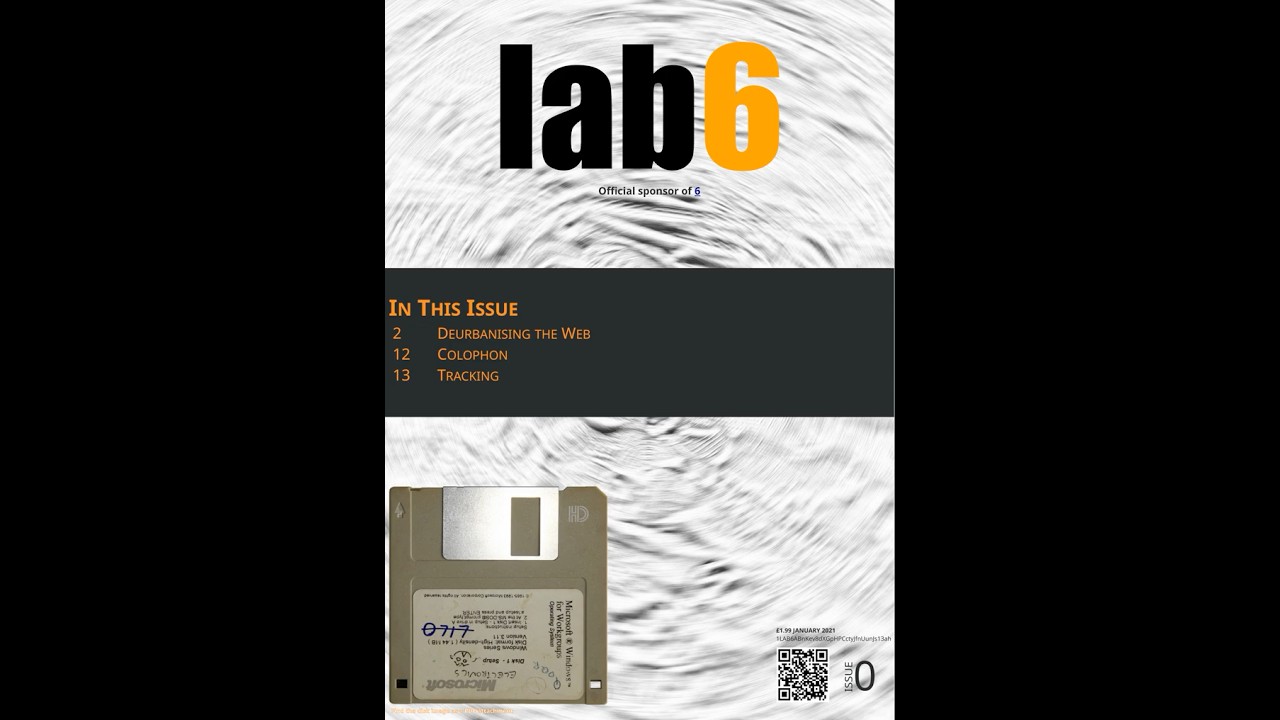 Lab6 Issue 0: De-urbanising the web: all hail PDF; FORENSIC.ZIP [PDF, 13 pages]