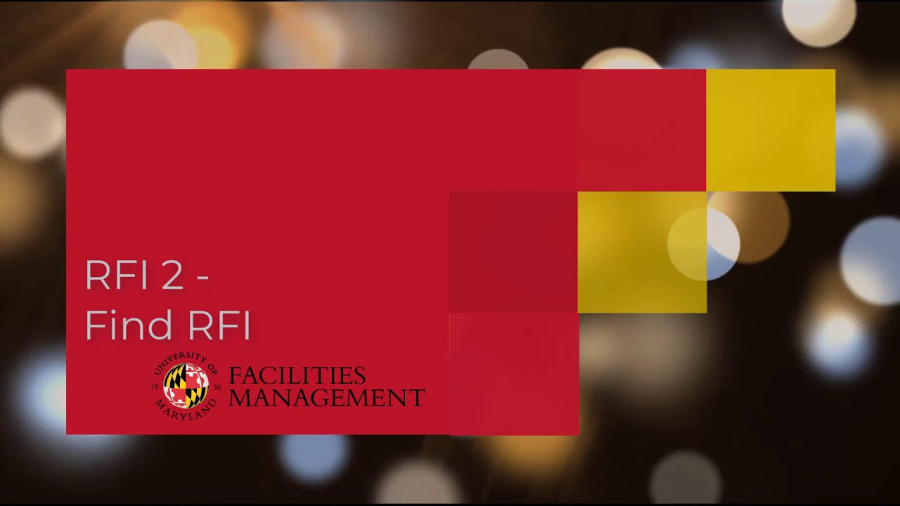 RFI - 2 Find RFI Process Instances
