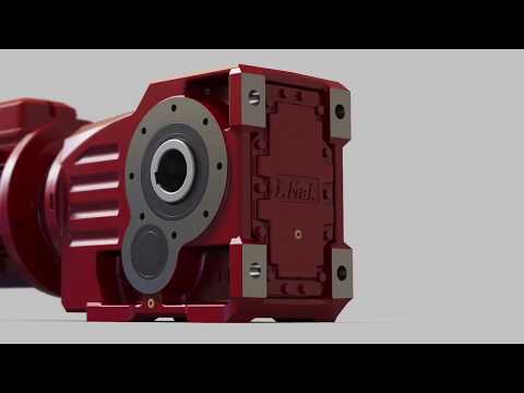 SIPCO Helical Bevel Gearbox - IRK
