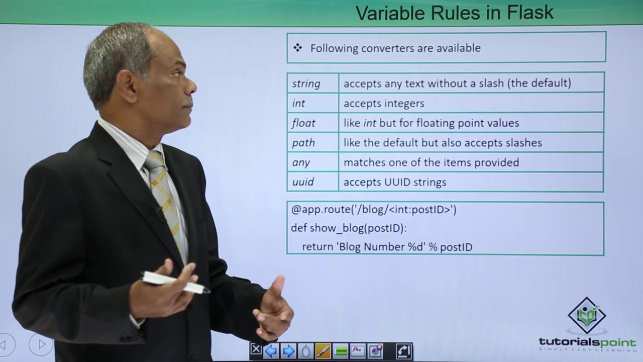 Flask Framework - Variable Rules