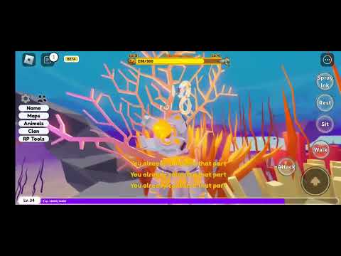 robotic octopus:animal simulator underwater gold parts