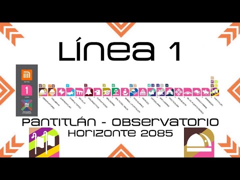 Anuncio de estaciones Línea 1 Pantitlán - Observatorio/ Plan de movilidad horizonte 2085 Metro