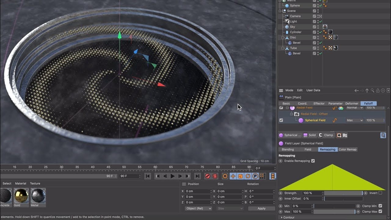Subfields workflow in R21 - Tutorials - Blog - C4Dzone