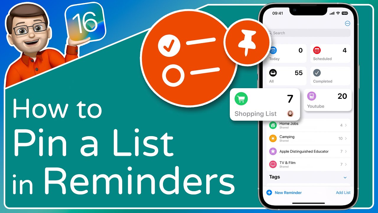 Never Forget: iOS 16 Tip on Pinning Your Favorite List