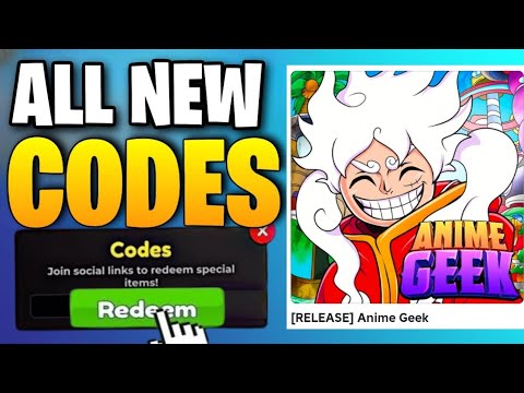 UPDATE✨NEW! ROBLOX Anime Geek CODES 2025!! | BE QUICKLY | PART 672