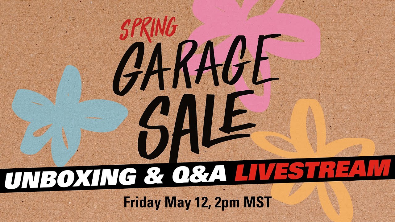 Spring Garage Sale Unboxing + Q&A Livestream