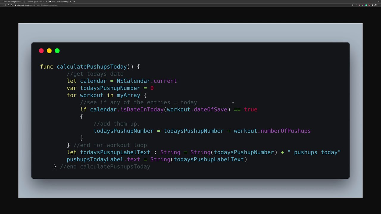 Carbon: Create beautiful code snippets image