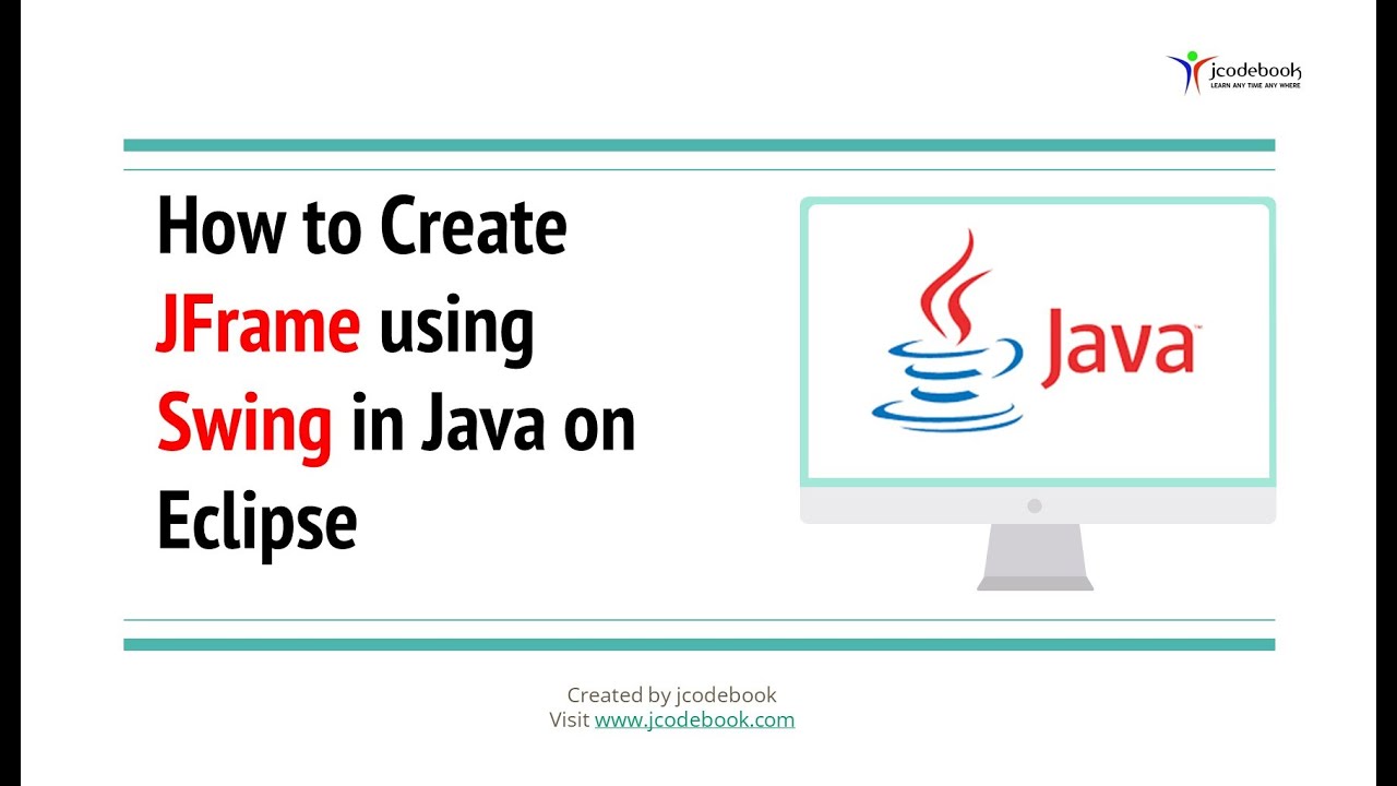 #71 How to Create JFrame using Swing in Java on Eclipse