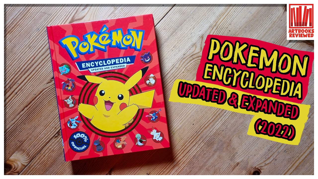 Pokemon encyclopedia - updated and expanded (2022) #pokemon