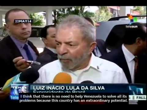 'Leave Venezuela alone so it may continue to grow': Lula da Silva