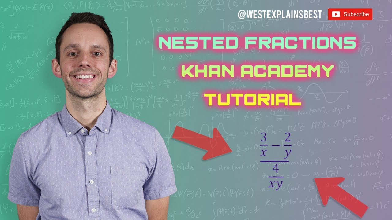 Khan Academy Tutorial: nested fractions, continued