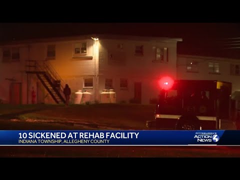 12 people from rehab center hospitalized after being sickened by gas fumes