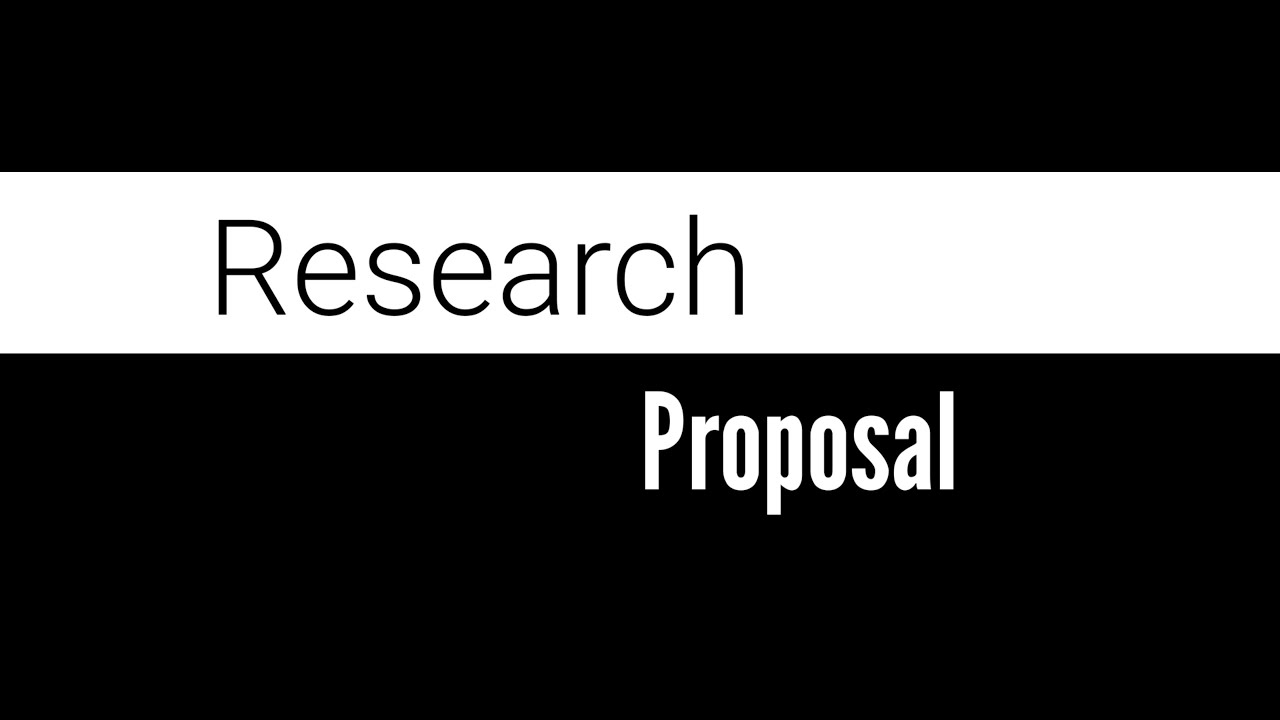 Research Proposal - (Video Presentation)