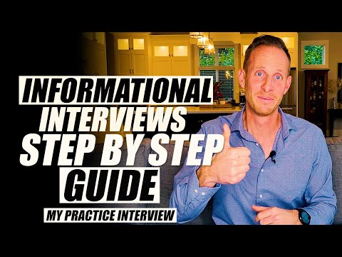 How to Request Informational Interviews with Employers | Job Seeker Networking Tips 🔥