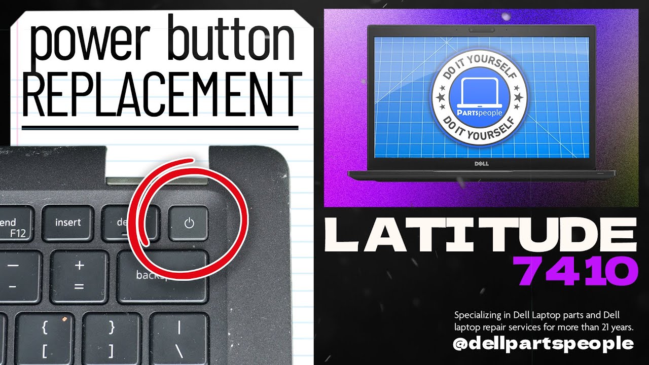 How To Replace Your Power Button | Dell Latitude 7410