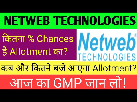 Netweb Technologies Ipo 🔴 Netweb Technologies Ipo Gmp 🔴 Netweb Ipo Allotment Status 🔴 Netweb Ipo Gmp