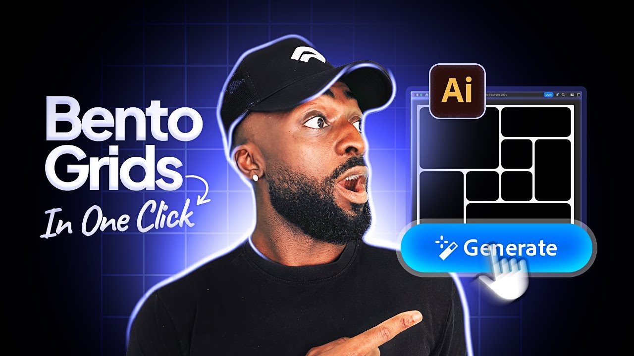 How to Create Bento Grids FAST in Illustrator (Plugins)