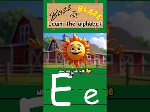 E is for Egg-cellent! Learn the Alphabet!