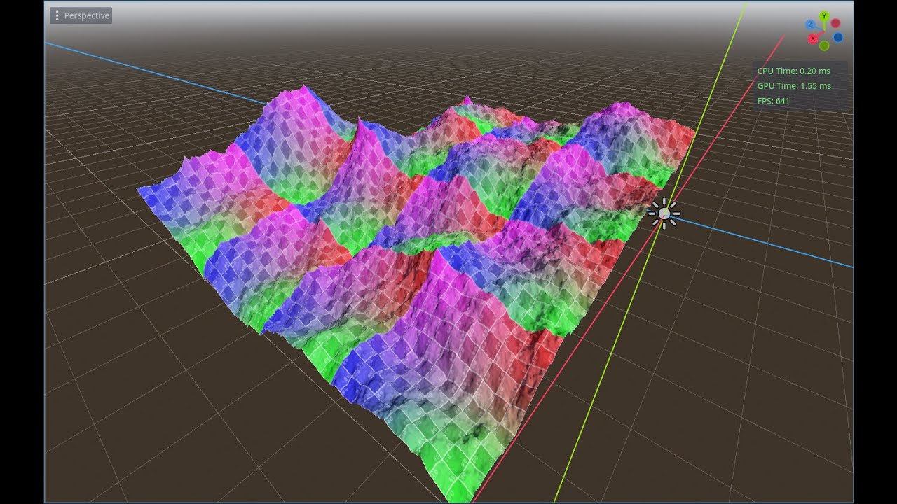 Diamond Square algorithm - Terrain generation using GDScript