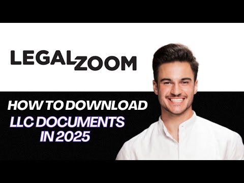 NEW | How to Download LLC Documents from LegalZoom (2025)