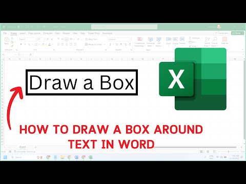 How To Draw a Box Around Text In Word