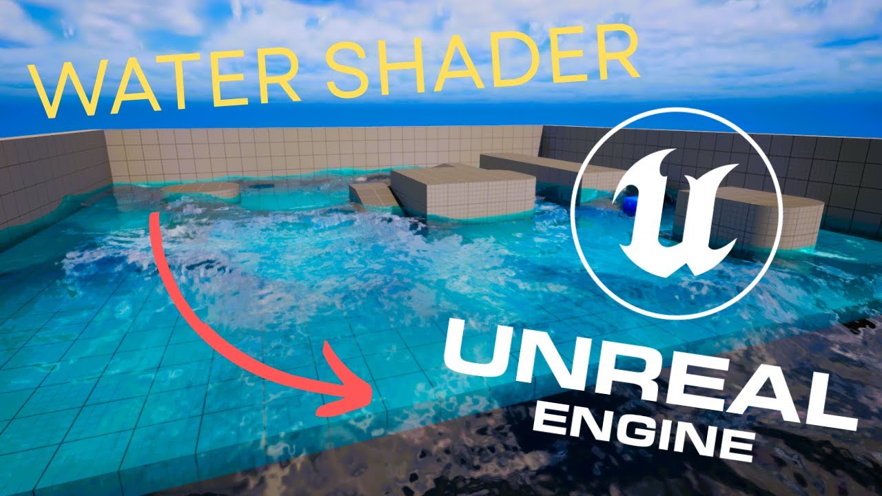 The easiest water shader tutorial on Unreal Engine 5.