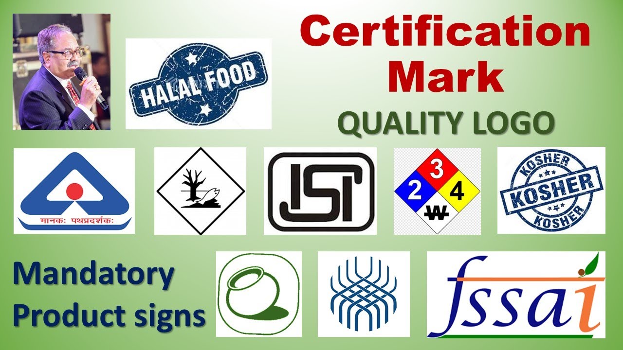 Certification Marks on Products, ISI, AGMARK, HALLMARK, FPO, FSSAI, SILK MARK, MARK ON GOLD JEWELRY