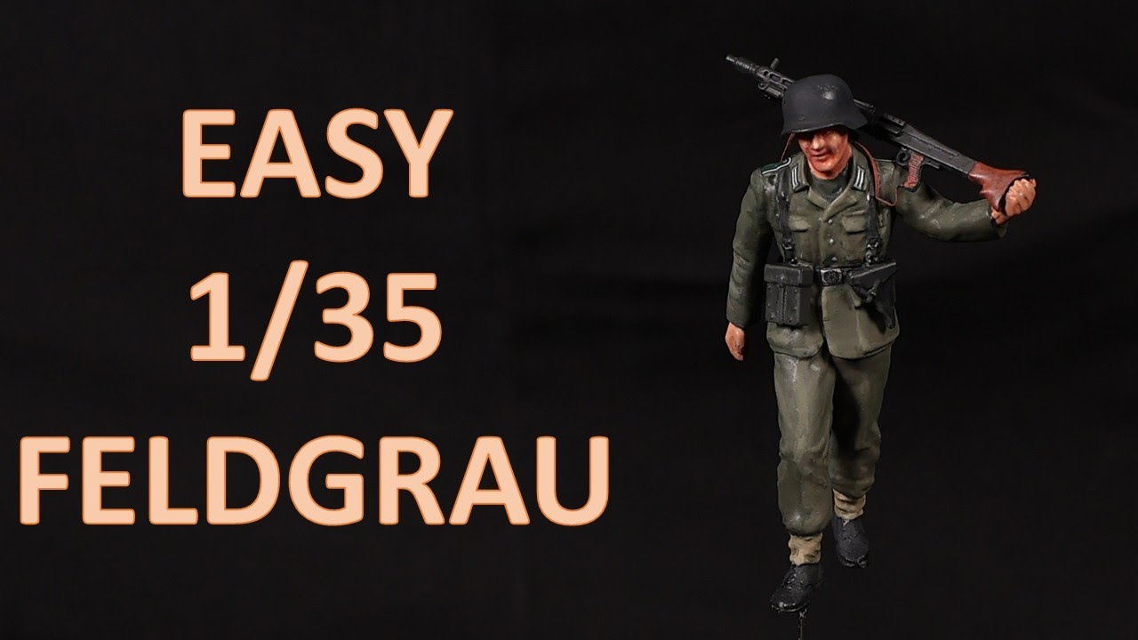 How to Paint 1/35 Scale Feldgrau (Easy Method for Beginners)