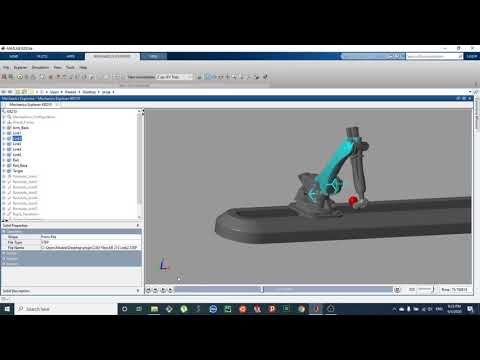 Robotic Arm simulink & Simulation in MATLAB (KUKA)