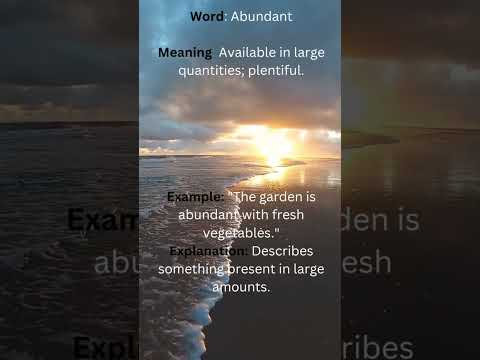 Learn Vocabulary Daily, Flashcard 7