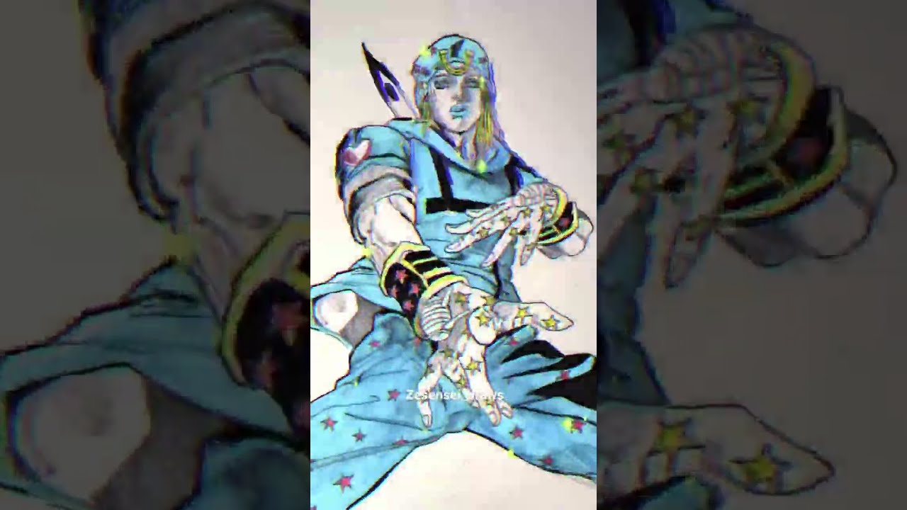 Draw Johhny Joestar #short #draw #anime #drawingtutorial