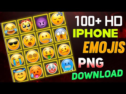 100+ iPhone Emojis PNG Download | High-Quality Transparent Images