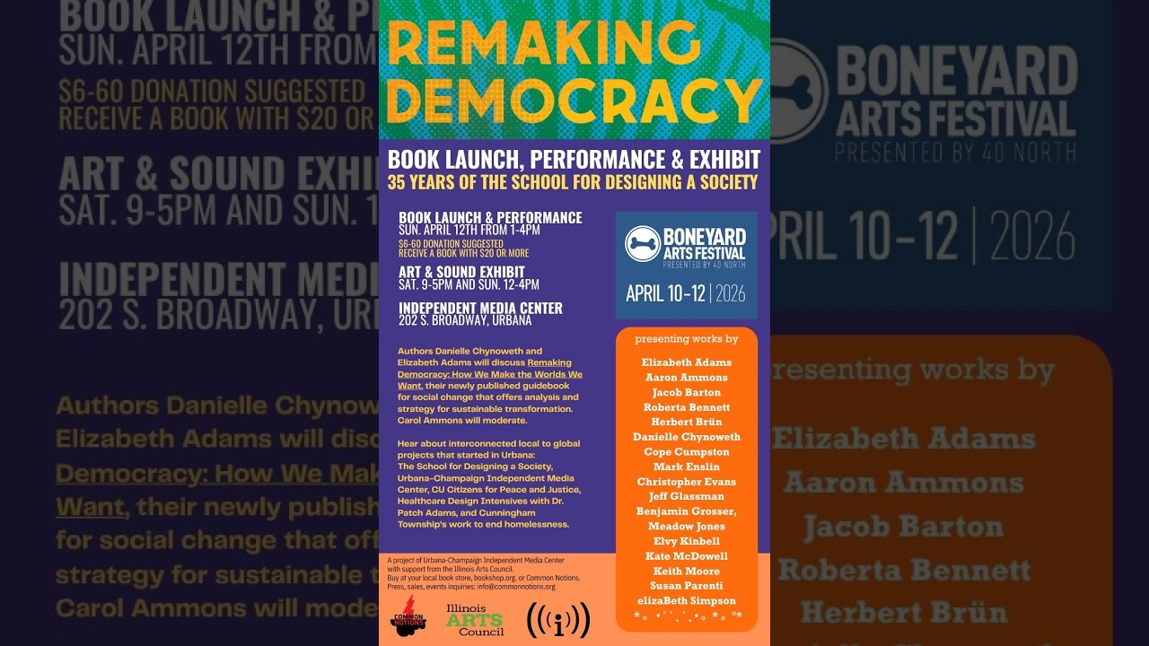Remaking Democracy: Book Launch Discussion at the UCIMC, 4-12-26