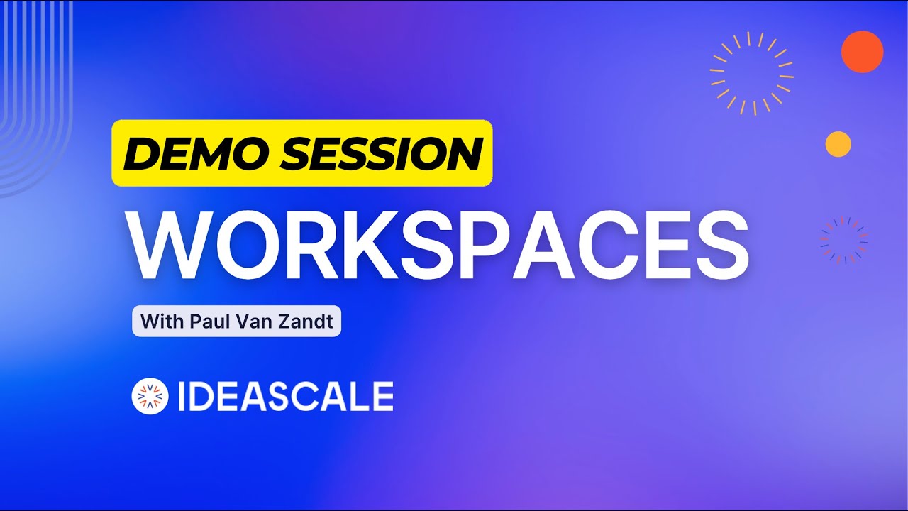 Workspaces Demo 2024 | Innovation Management Made Easy