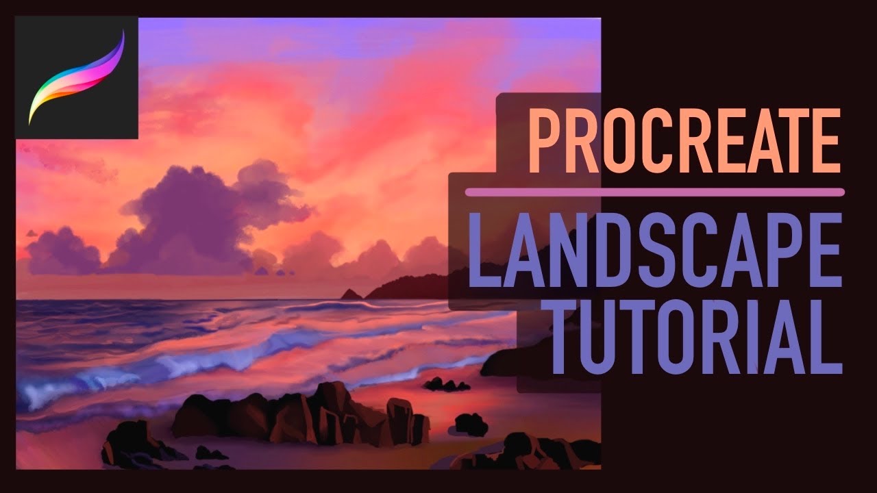 Procreate Landscape Study Tutorial
