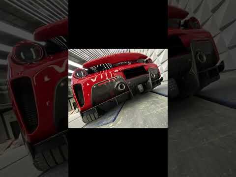PISTA STYLE HALF DRY CARBON FIBER BODY KITS FOR 2015-2018 FERRARI 488 GTB SPIDER #ferrari#jskracing