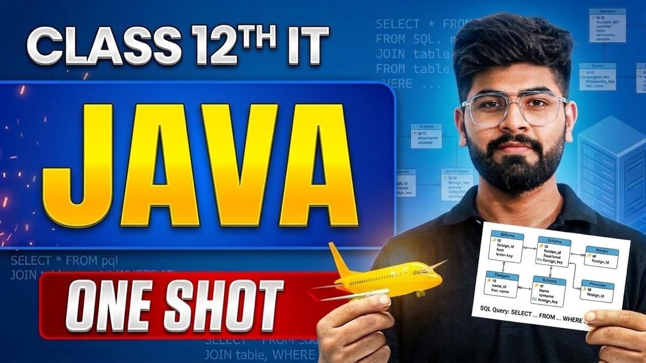Unit 3: Java 🔥 Class 12 IT | Full Chapter + Notes | CBSE Boards 2026
