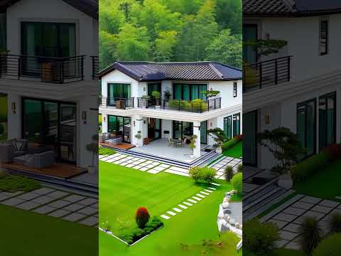 Modern Ranch House 🔥 #viral #home #design #trending #shorts #usa