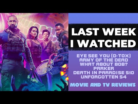 LAST WEEK I WATCHED | Watching the Detectives